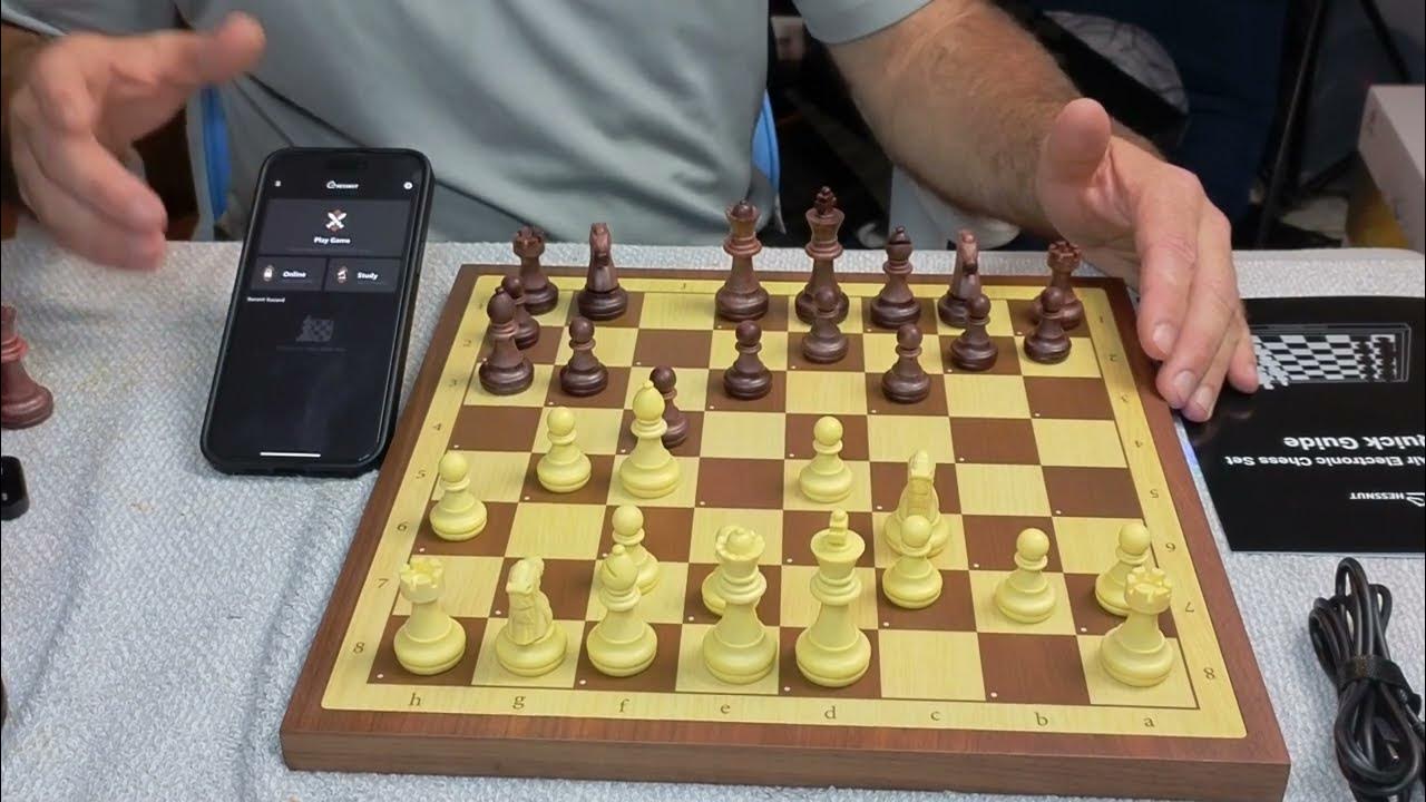 Chessnut Air Electronic Chess Set/ A magnificently Handcrafted Wooden ...