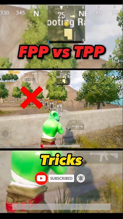 FPP vs TPP #pubg #bgmi #pubgmobile #bgm #pubgm - YouTube