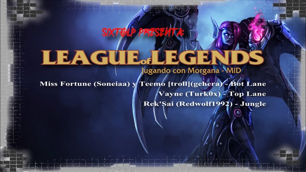 Gameplay - League of Legends - Morgana MID - PreSeason 2015 - Sixtolp ...