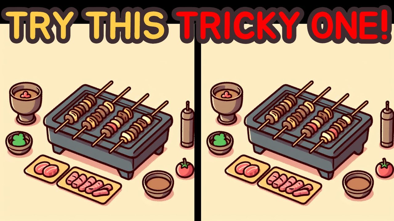 [Find the difference] TOO EASY? TRY THIS TRICKY ONE! [Spot the ...