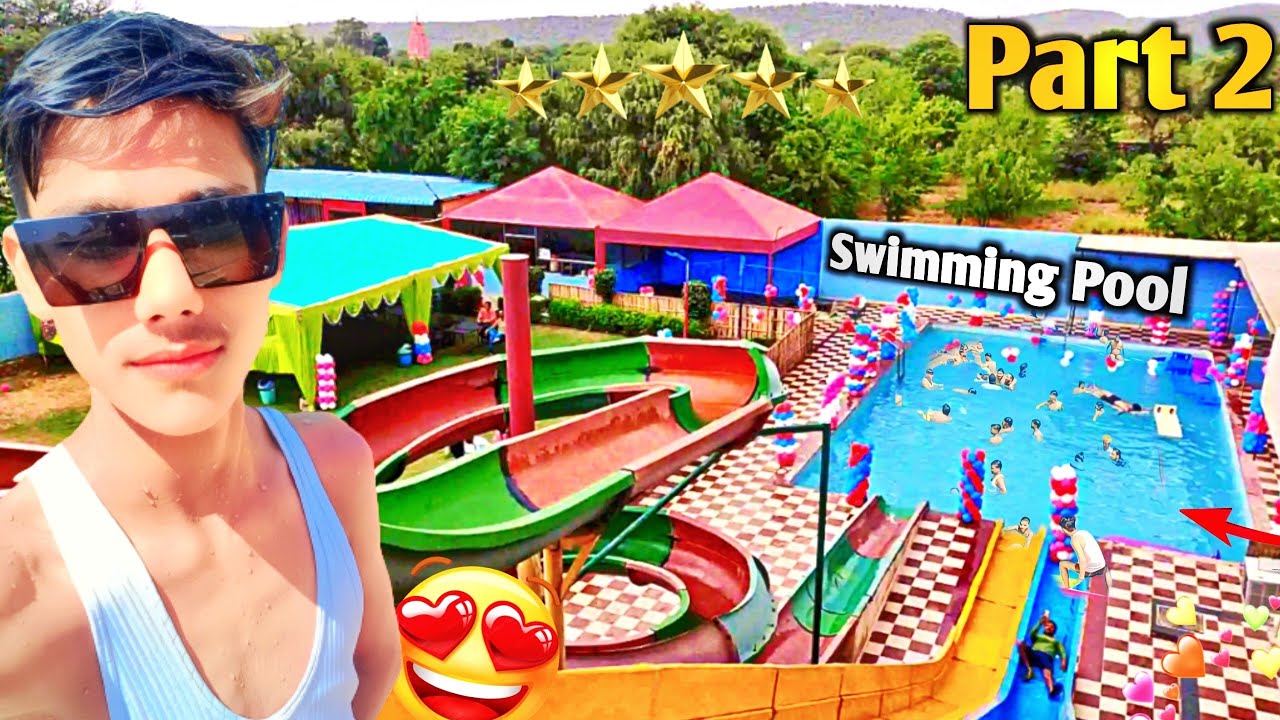 Water Park🚣‍♀️ Swimming Pool🏊‍♀️ Whit Ramp🎢🎡 Funny Vlog Video😜Fully ...