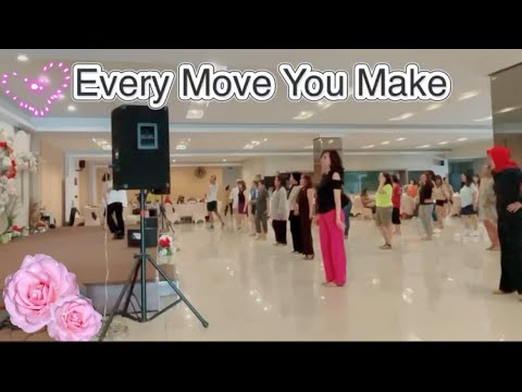 Every Move You Make - line dance - YouTube