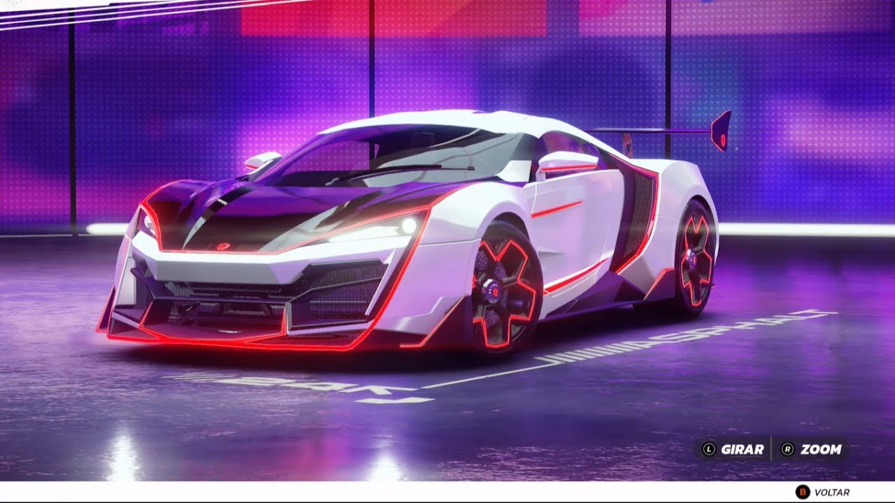 Asphalt Legends Unite - W Motors Lykan Hypersport Neon Edition ...