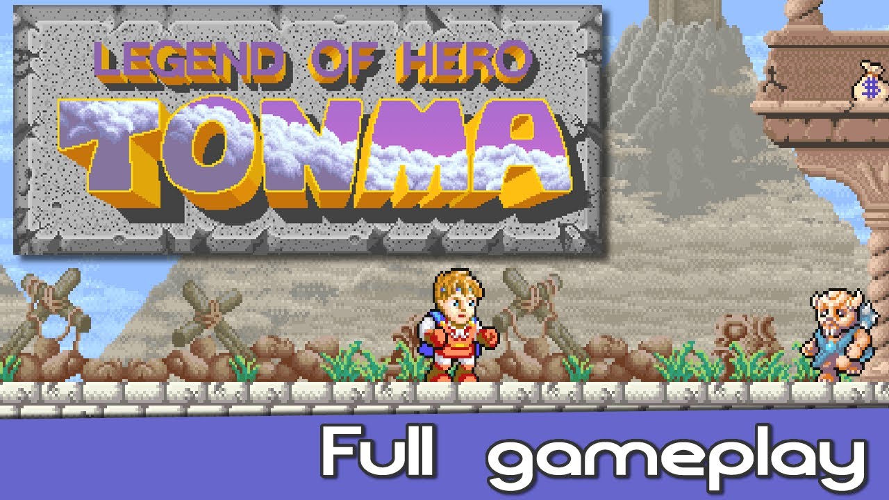 Legend of Hero Tonma (Arcade) Game complete 🕹️ No deaths - One credit ...