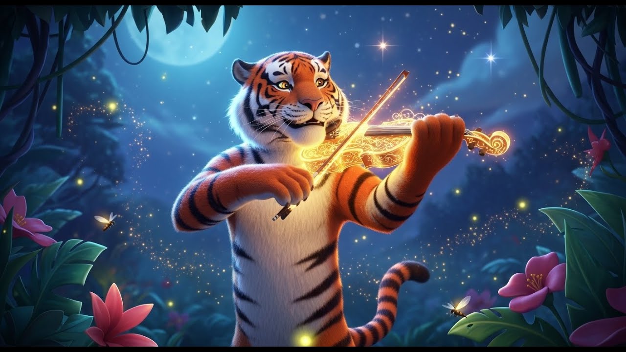 The Tiger Who Played the Violin | Best Nursery Rhymes and Kids Songs ...
