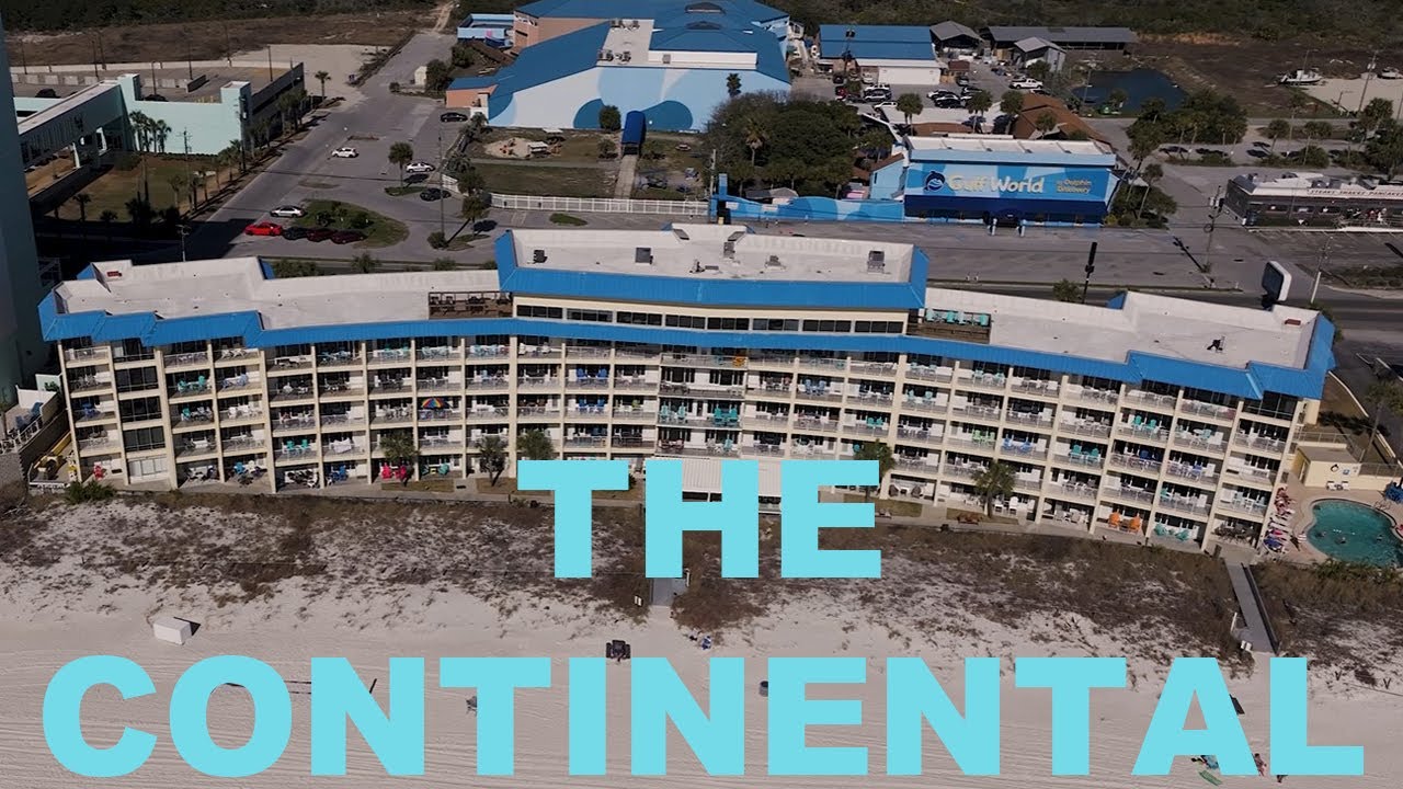 4K HSBLD 1174 The Continental 5 second Reel. Panama City Beach Condos ...