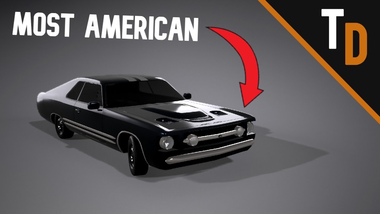 Making the MOST AMERICAN Muscle Car! | Automation / BeamNG.Drive - YouTube