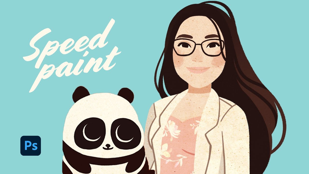 Drawing Time-lapse Photoshop Speed Paint #01 - YouTube