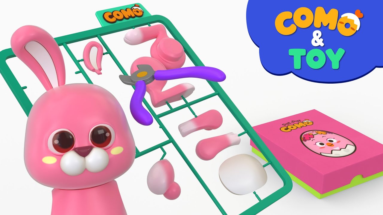 Como | Making animal figure 2 | Learn colors and words | Cartoon video ...