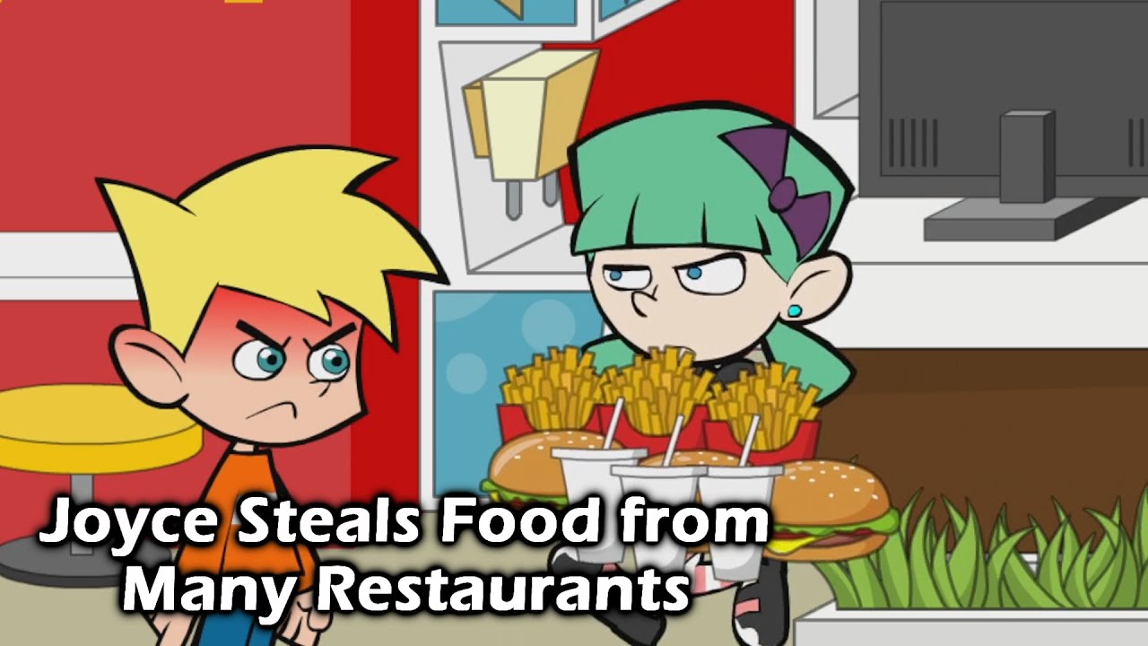 Joyce Steals Food from Many Restaurants - YouTube