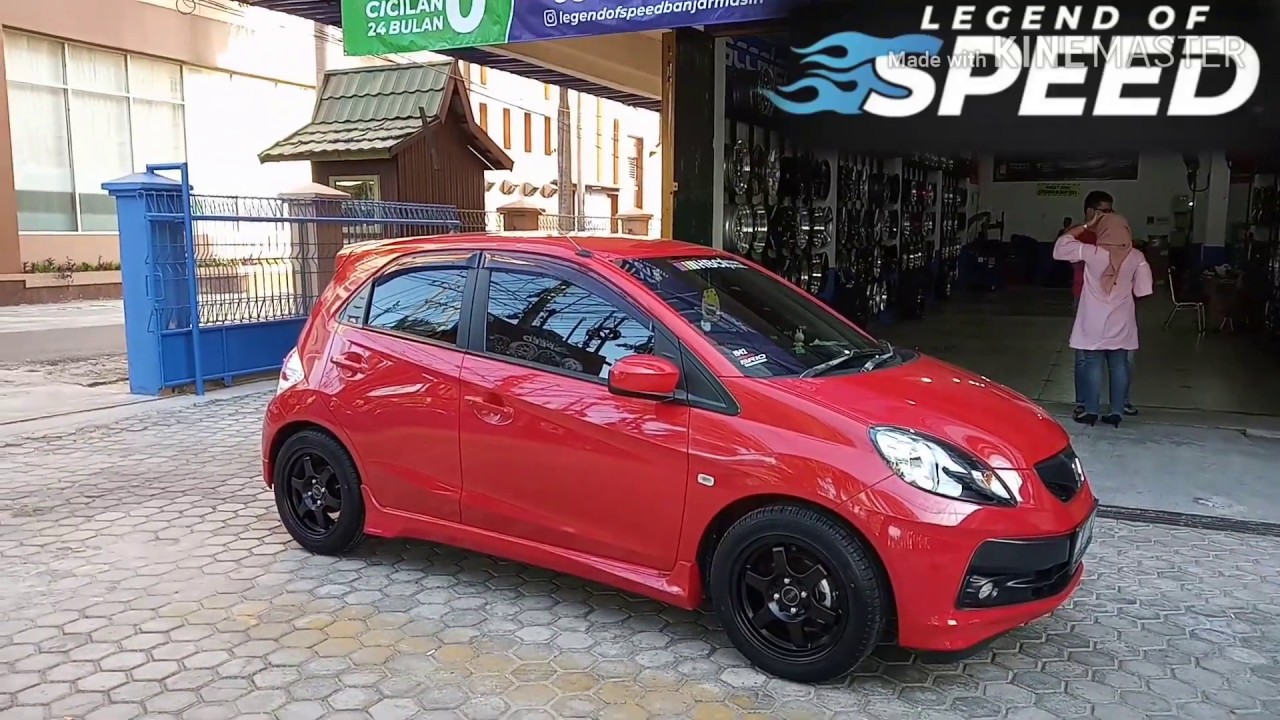 HONDA BRIO - Modifikasi Velg Tokyo Ring 15 - YouTube