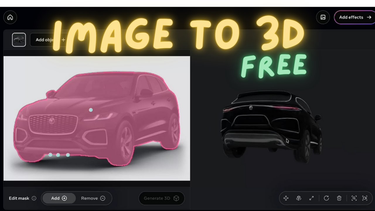 Free Image-to-3D Magic with Meta's SAM 3: A Total Game Changer for 3D ...