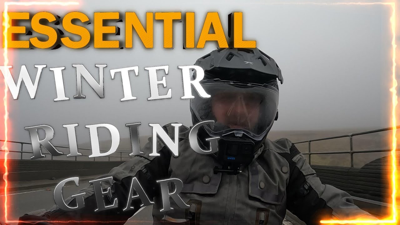 WINTER MOTORCYCLE TOURING ESSENTIAL KIT THAT WORKS!!!! - YouTube