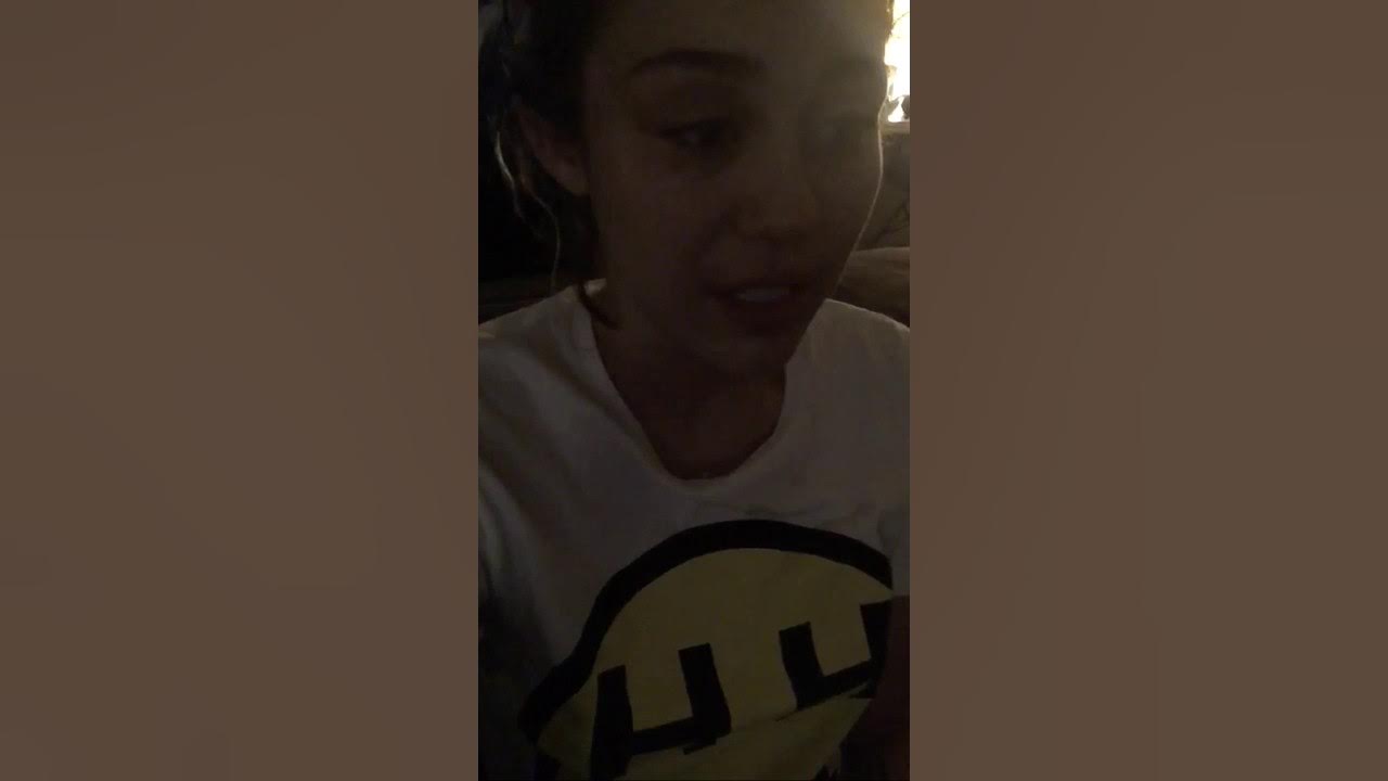 Miley Cyrus Tears Up Reacting To Hillary Clintons Loss To Trump Youtube