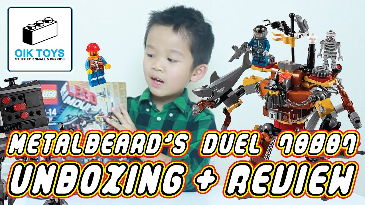 LEGO Metalbeard's Duel Set 70807 Unboxing & Review - LEGO Movie - YouTube