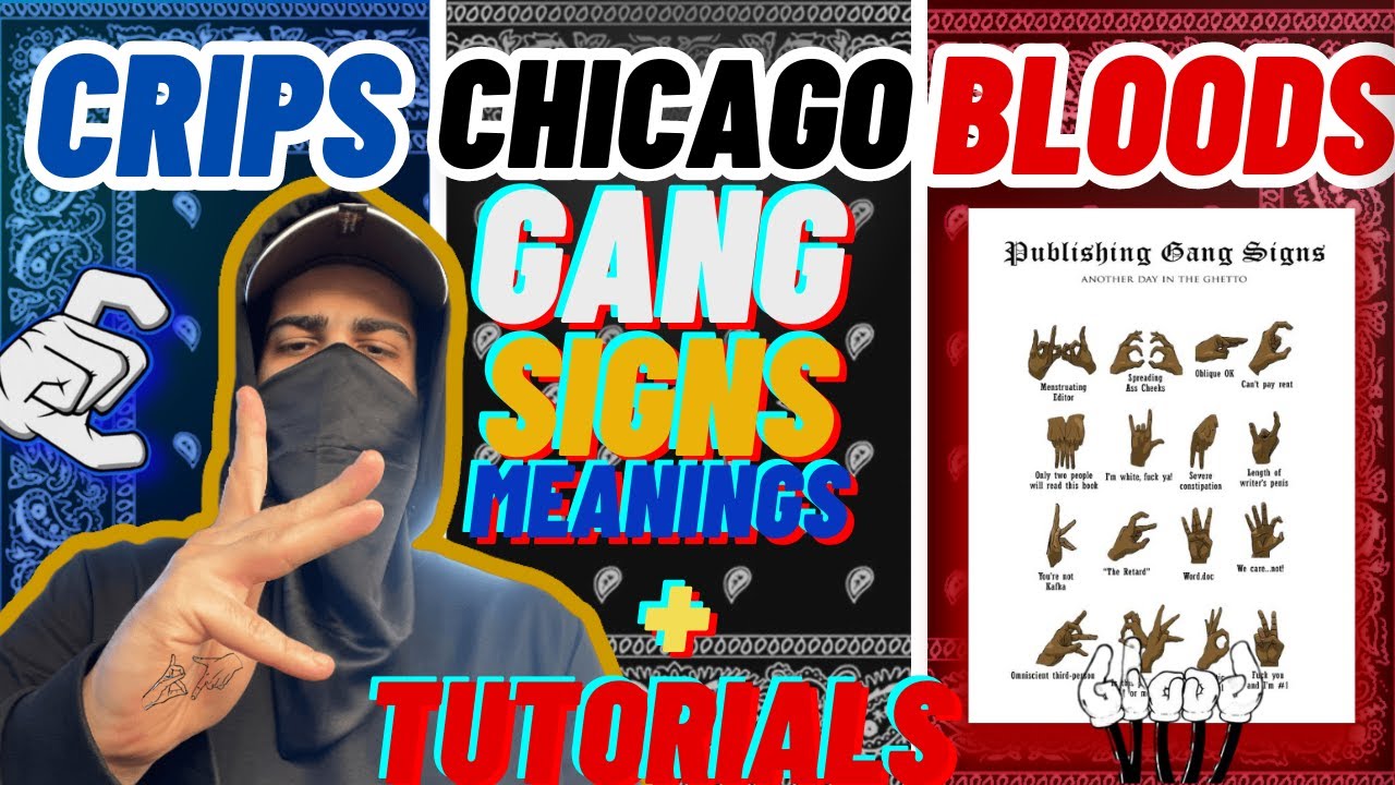 CRIPS CHICAGO BLOODS DECODING SYMBOLS MUST KNOW SIGNS AND THEIR