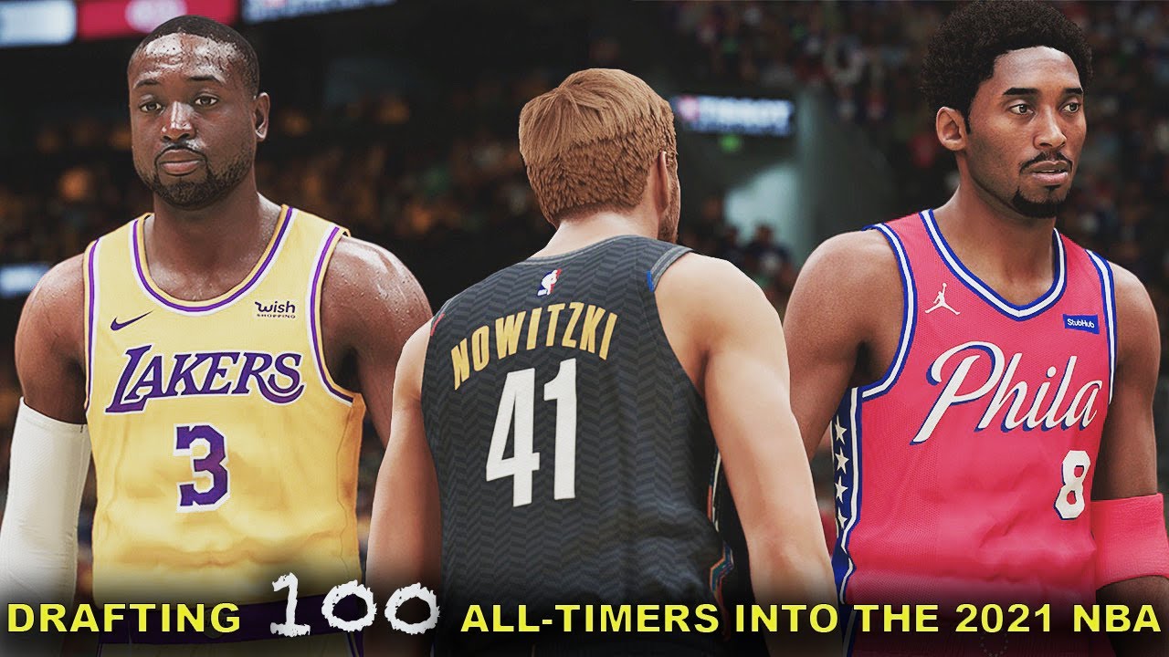 A BUNCH of nba greats Into the NBA! Season & Playoff Simulation ...