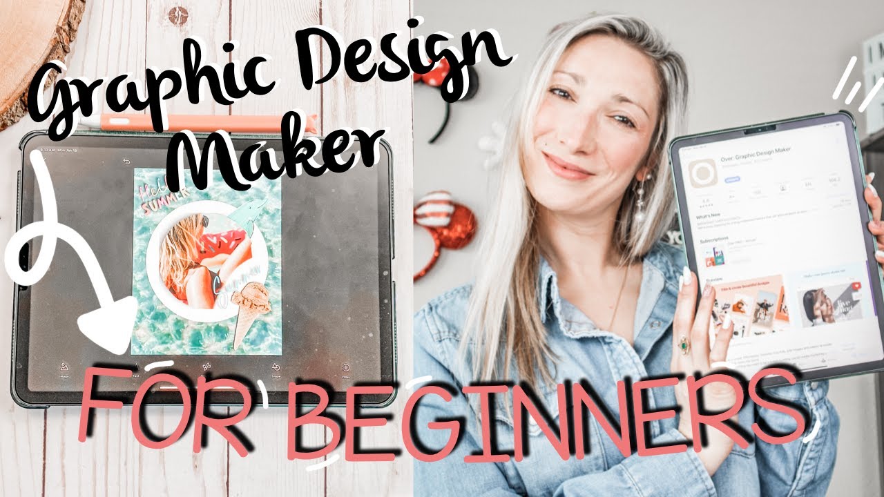 OVER APP TUTORIAL FOR BEGINNERS | Graphic Design Maker | Complete ...