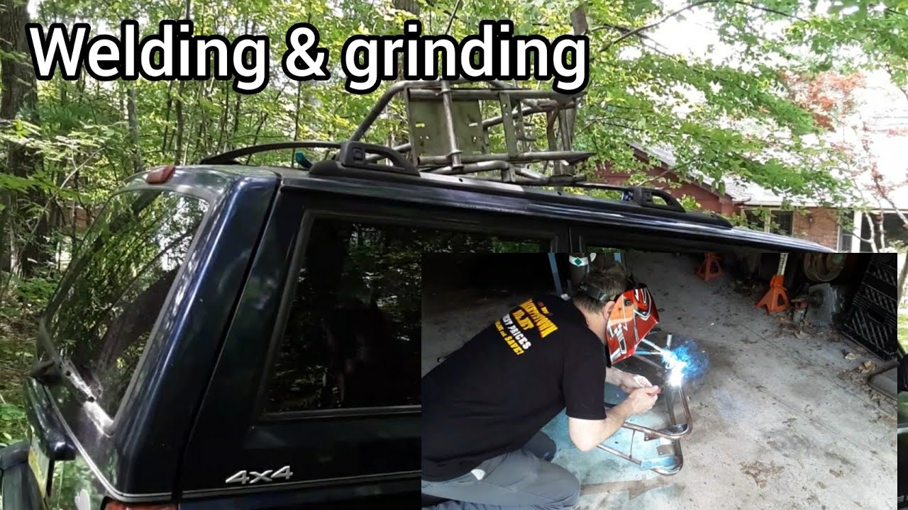 Mini bike welding - YouTube