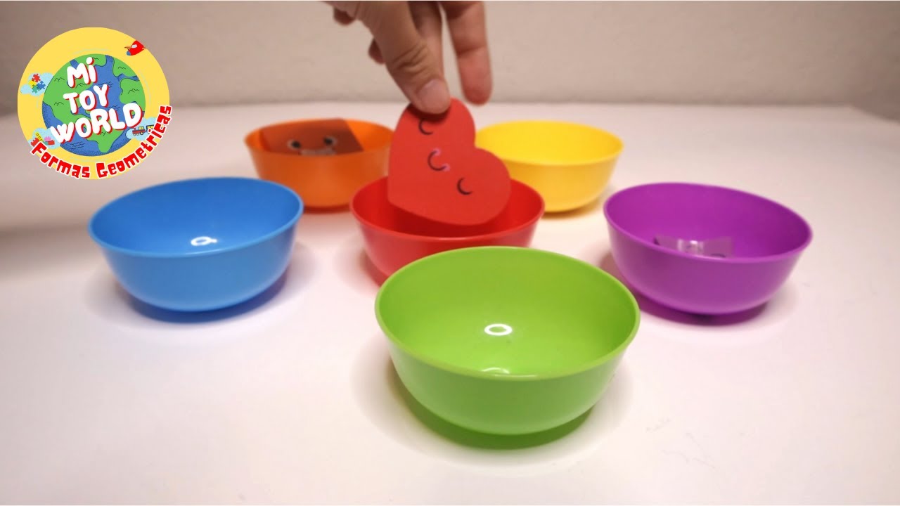 Aprende las formas geometricas | Learn shapes in spanish - YouTube