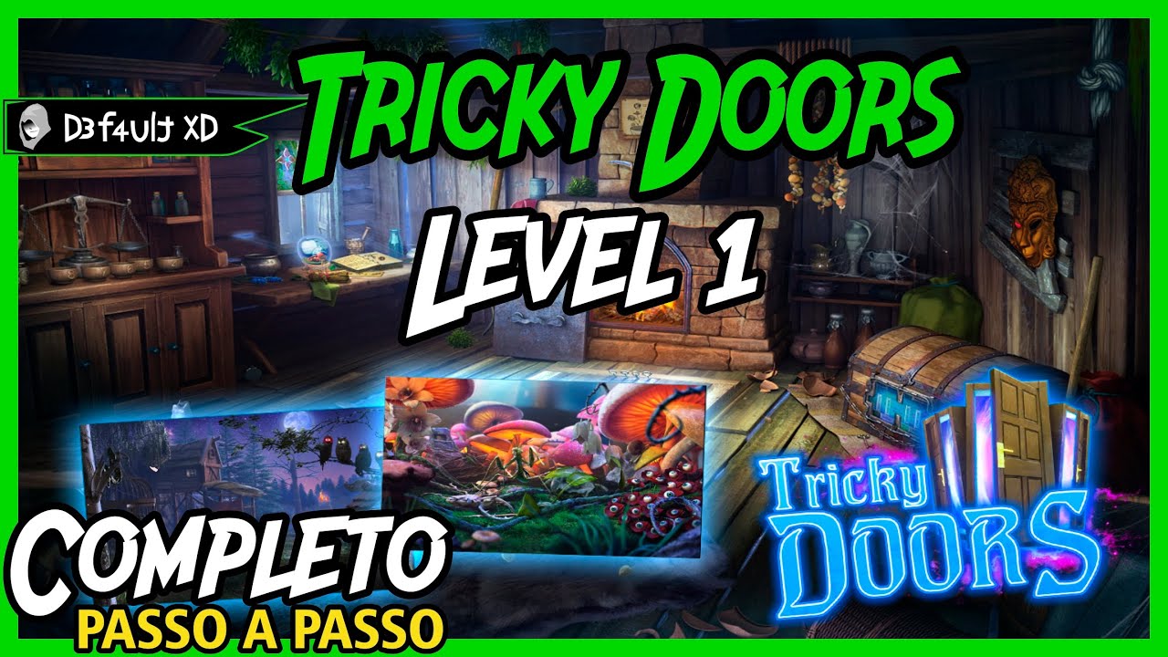 TRICKY DOORS: LEVEL 1 Mundo Mágico (Completo PT-BR) - Passo a passo ...