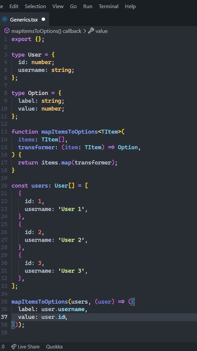 TypeScript Generics Explained - YouTube