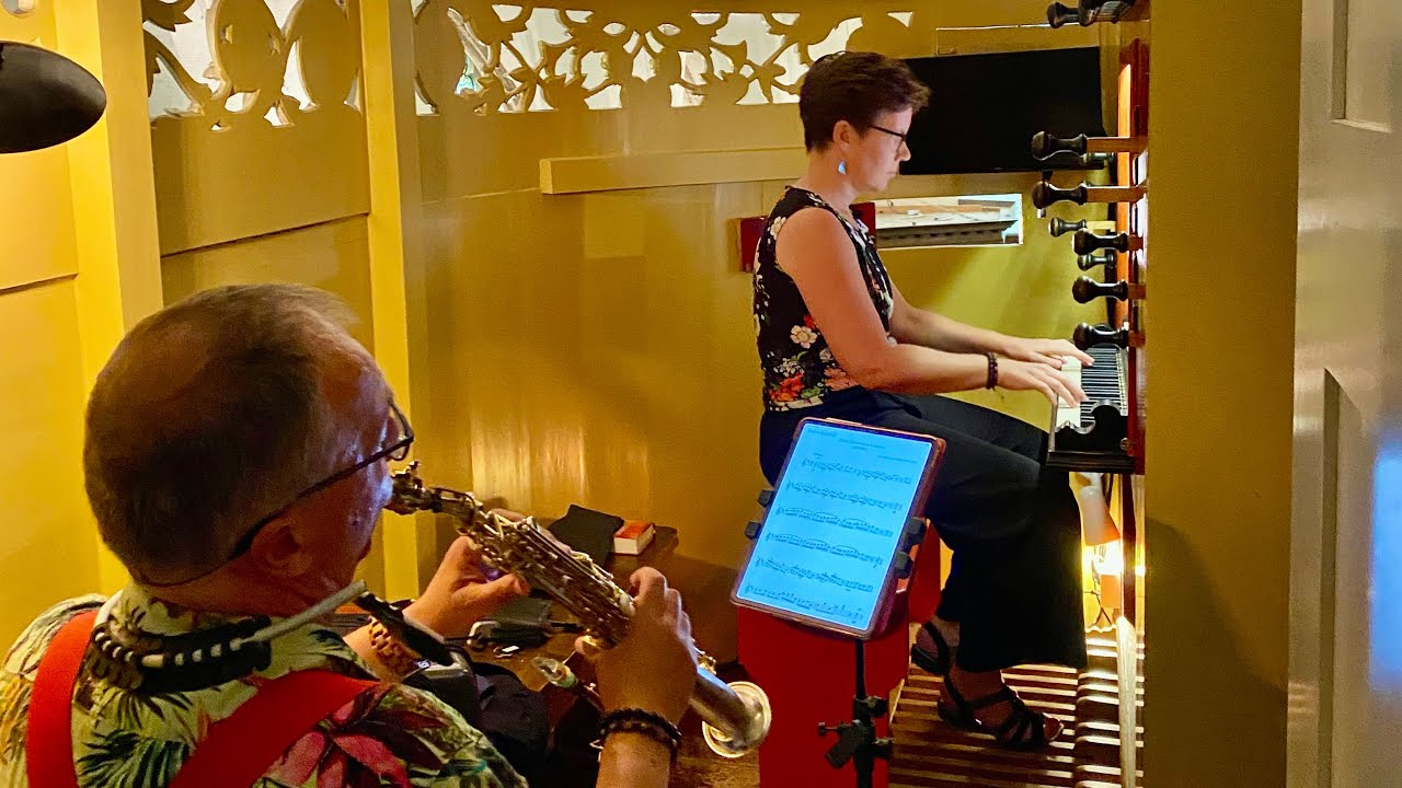 Elske te Lindert Meere-orgel Johan van der Linden saxofoon Grote Kerk ...