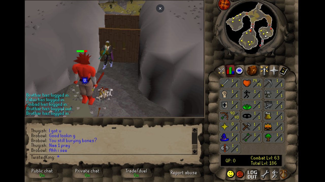 Fire Giants 90 Range #2004scape #osrs #Gaming - YouTube