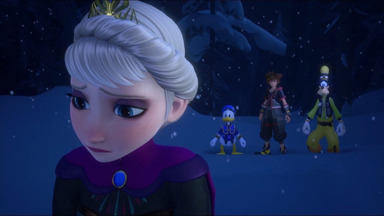 Kingdom Hearts 3 - Ep. 19 Arendelle - Elsa and Larxene - YouTube