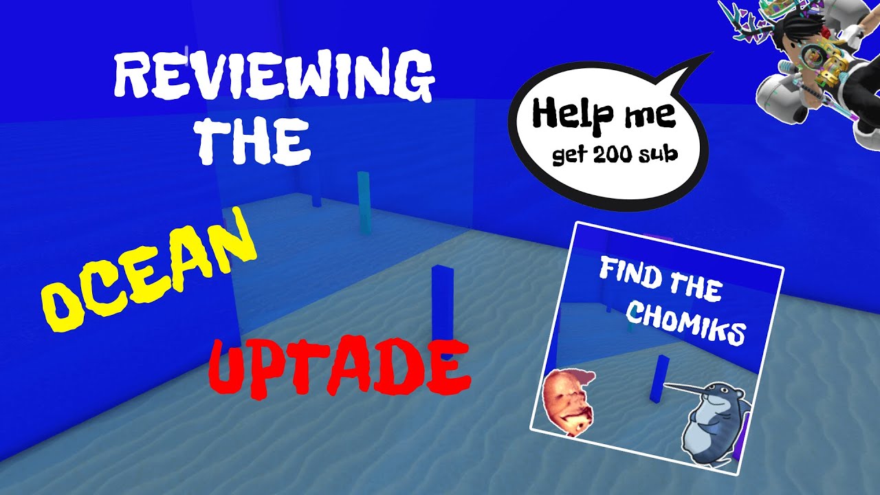 [OBBY] Reviewing the Ocean Uptade in Find the Chomiks (obby creator ...