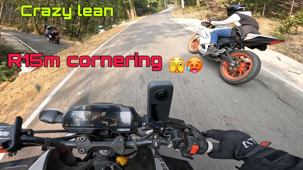 Cornering in R15m and MT15 🚀| crazy lean ‼️🥵🤯| ft: @Jack_vlogger__ - YouTube