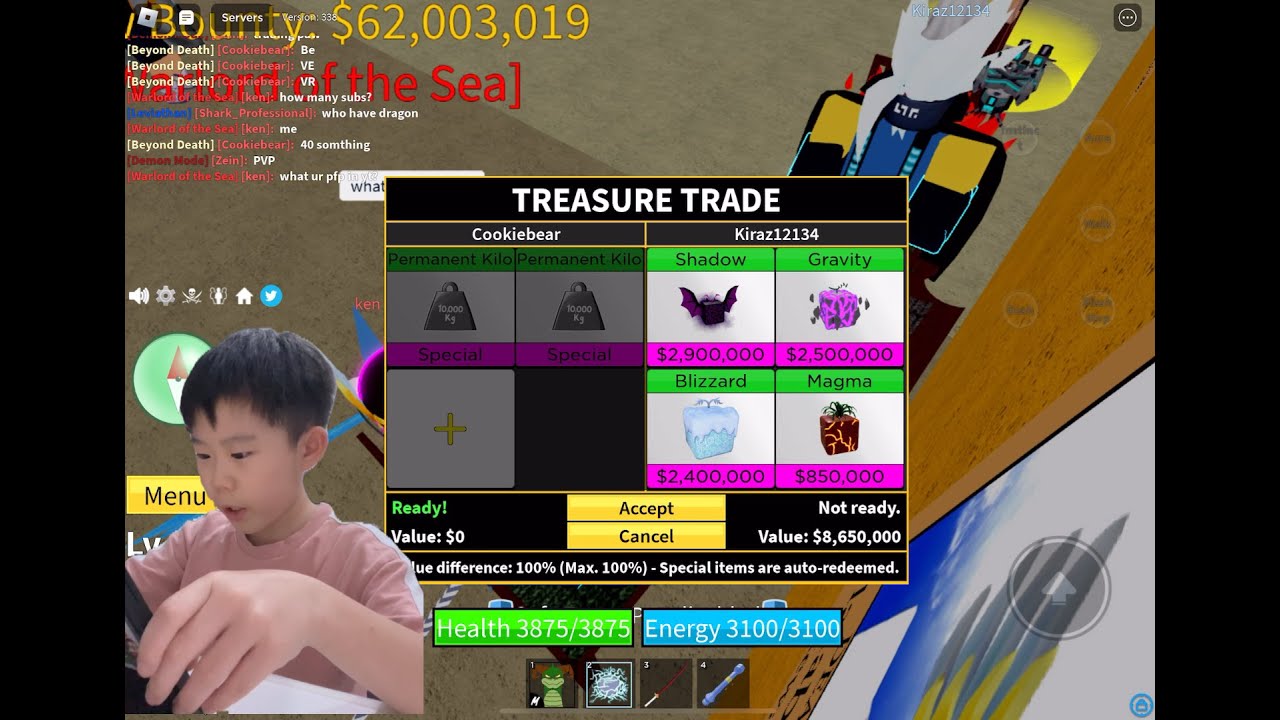 Blox Fruits: My Failed Attempt at Trading PERM Kilo Fruits - What Went ...