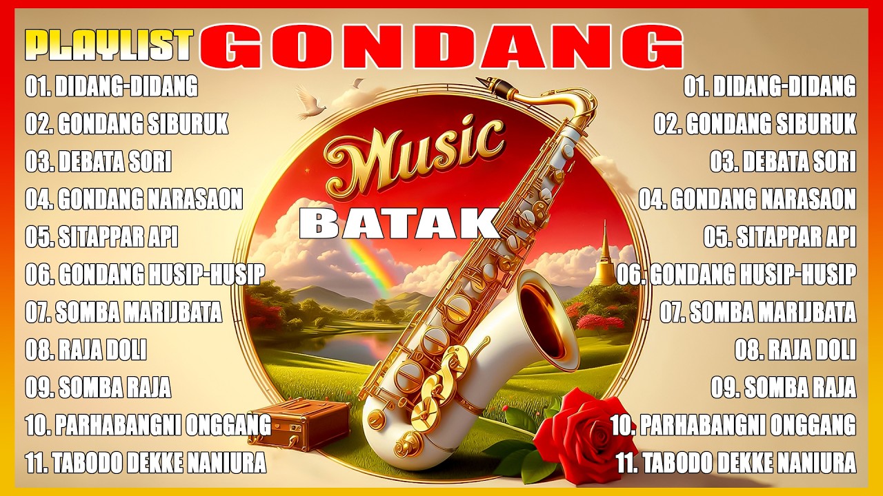 FULL ALBUM MUSIK BATAK - SAXOPHONE & SERULING BATAK TERPOPULER - YouTube