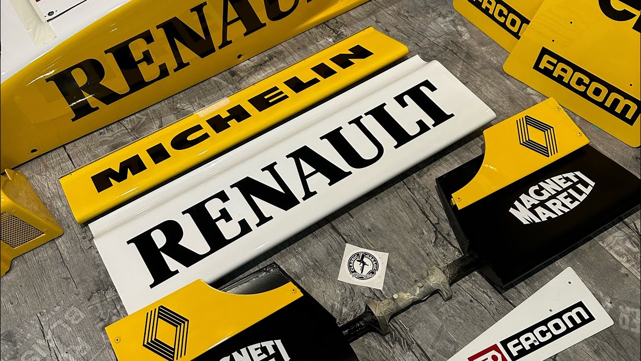 Renault fórmula 1 de época!! - YouTube