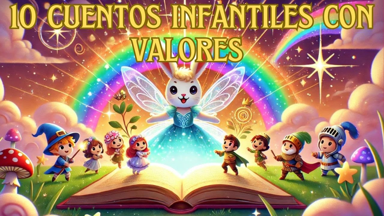 10 Cuentos Infantiles con Valores 🌟 | Parte 1 📚 | Historias Mágicas ...