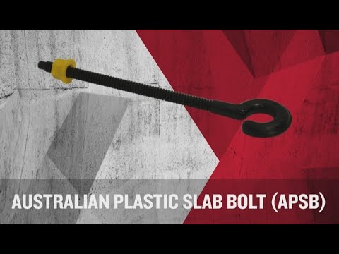 APSB - AUSTRALIAN PLASTIC SLAB BOLTS - YouTube