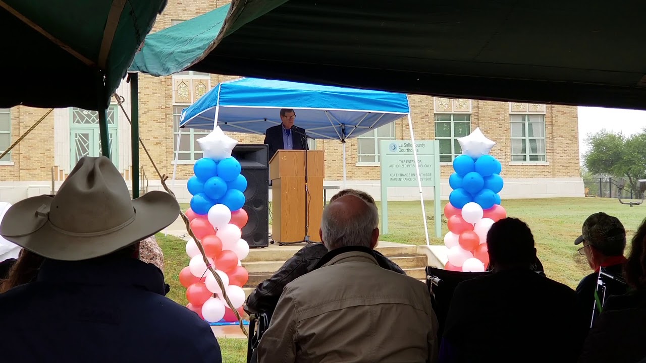 General James Hinkel Veteran Day Speech Cotulla Texas - YouTube