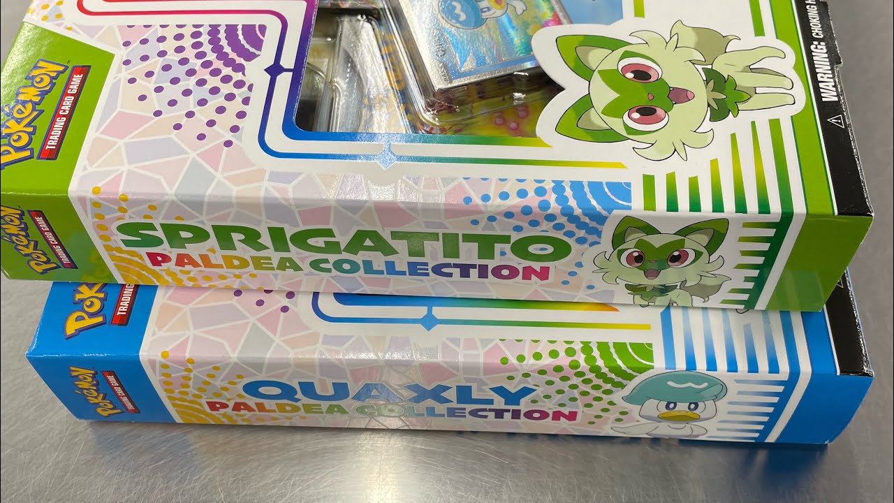 Pokémon TCG Quaxly Paldea Collection Promo Box 📦 - YouTube