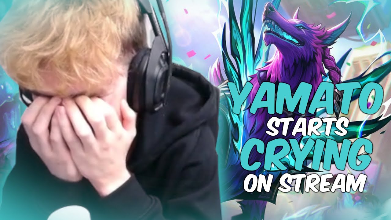 Yamato started CRYING on stream - YouTube