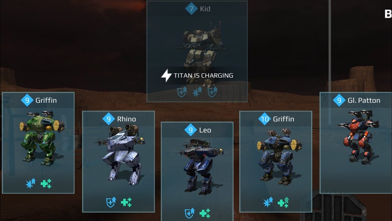 War Robots - Gl.Patton Aphids vs Gl.Patton Magnum | Beacon Rush Mode ...