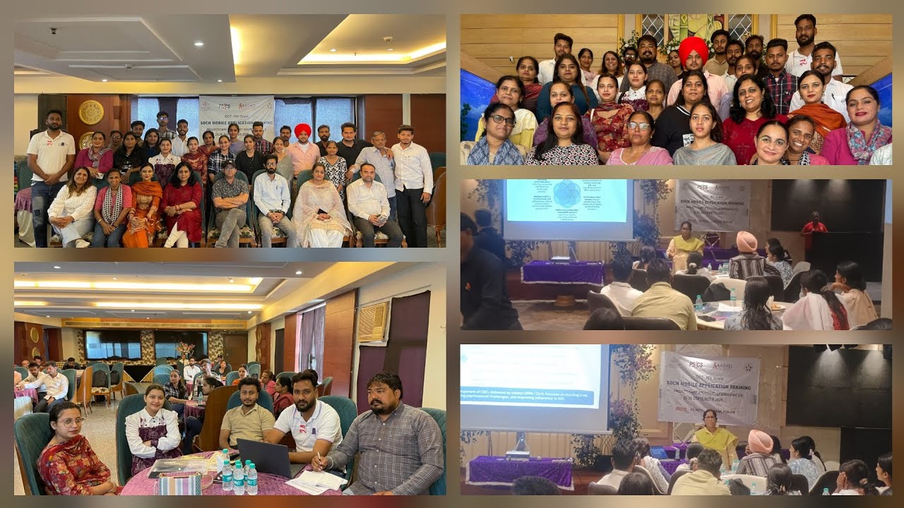 SOCH app training Ludhiana HIV CARE AND SUPPORT CENTRE LUDHIANA + ARTC ...