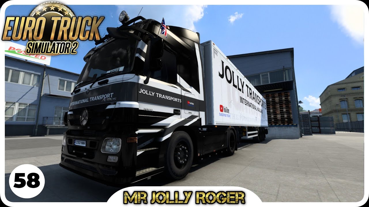 Euro Truck Simulator 2 | Ep58 | A real lorry driver plays! - YouTube