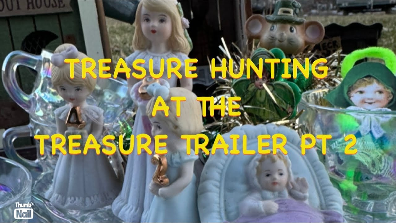 Treasure Hunting At The Treasure Trailer PT 2 - YouTube