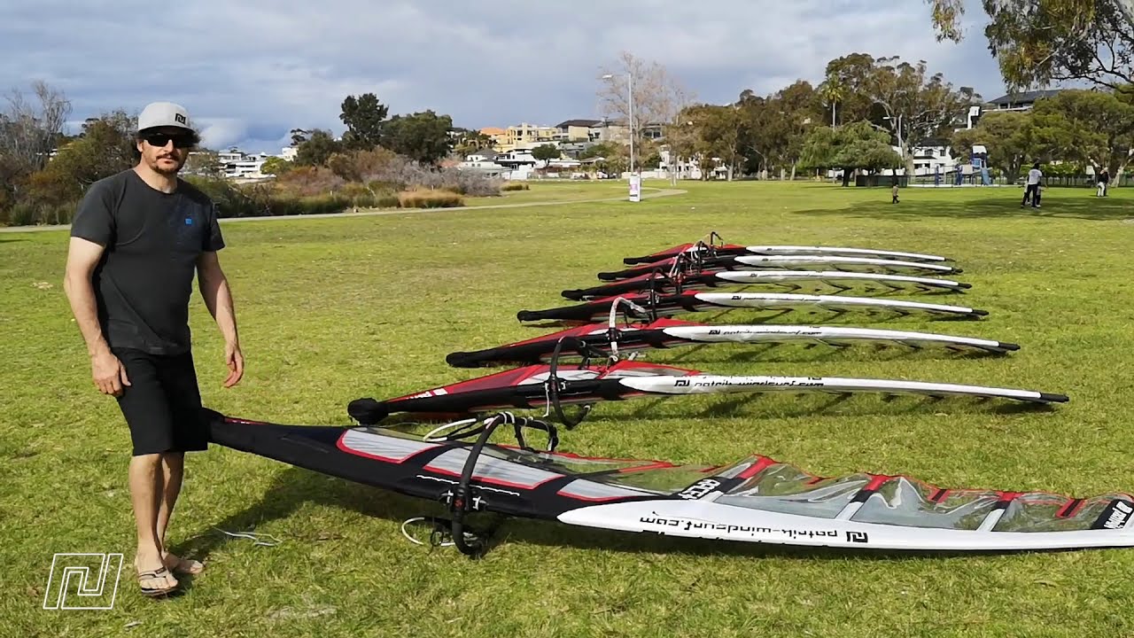 PATRIK Sails Race+ Camber Rotation - YouTube