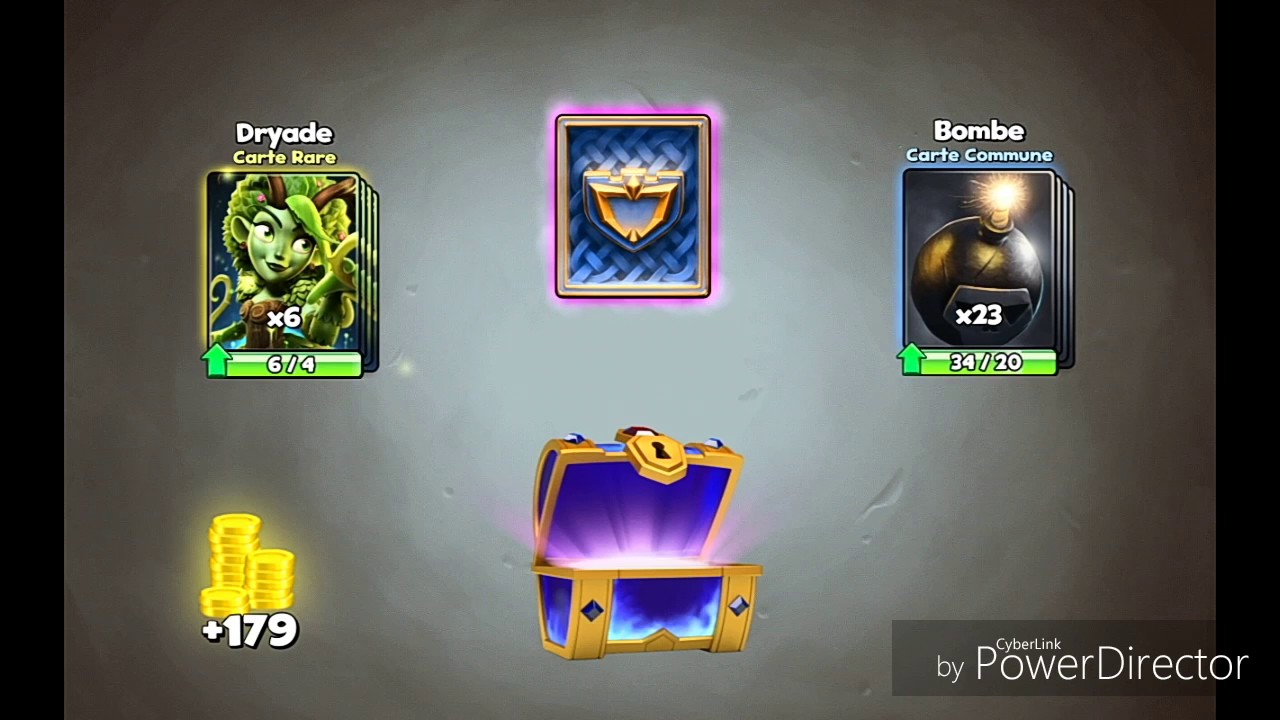 Découverte castle rush premier pack opening - YouTube