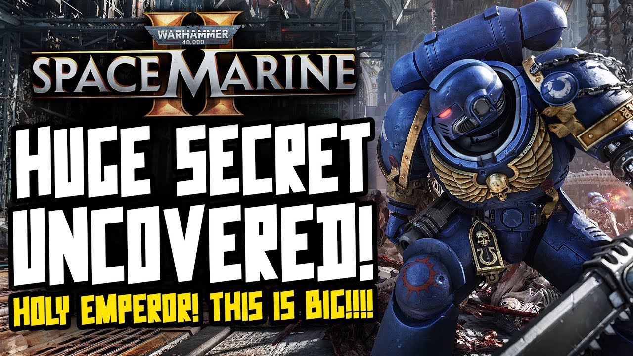 Space Marine 2 SECRET FOUND! HOLY EMPEROR! - YouTube