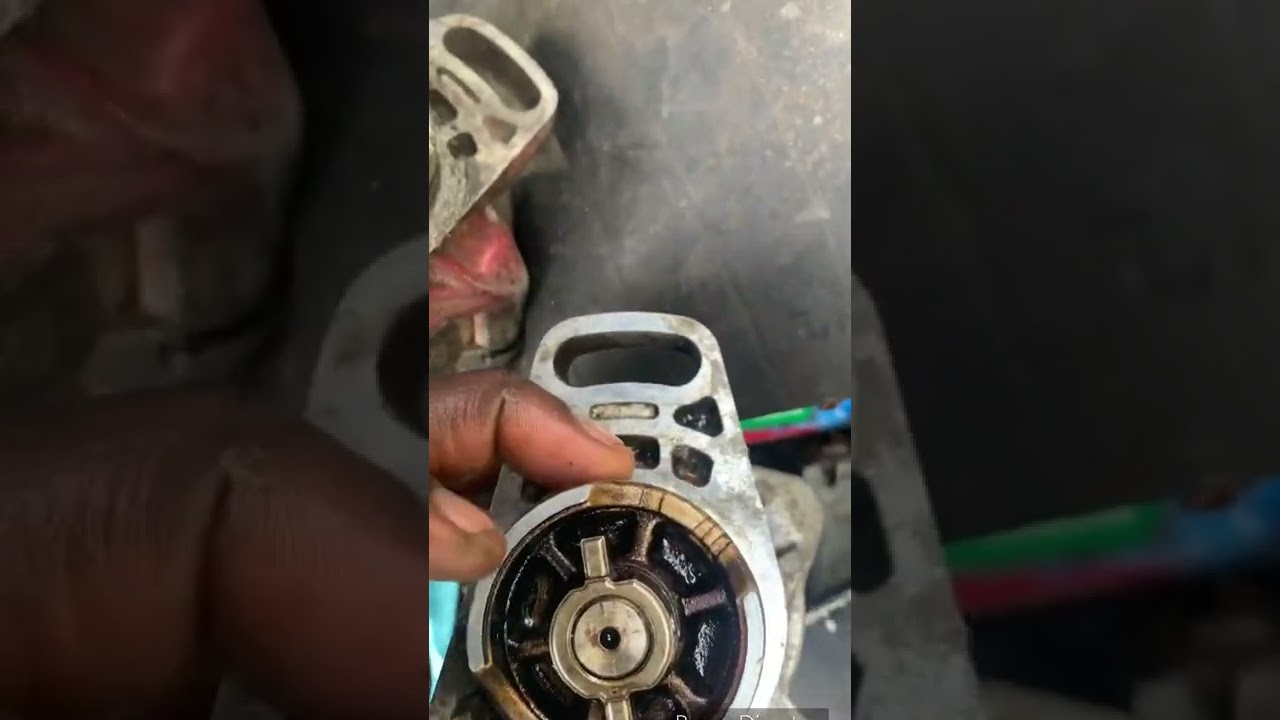 How To Replace 1999 Mitsubishi Mirage Distributor - YouTube