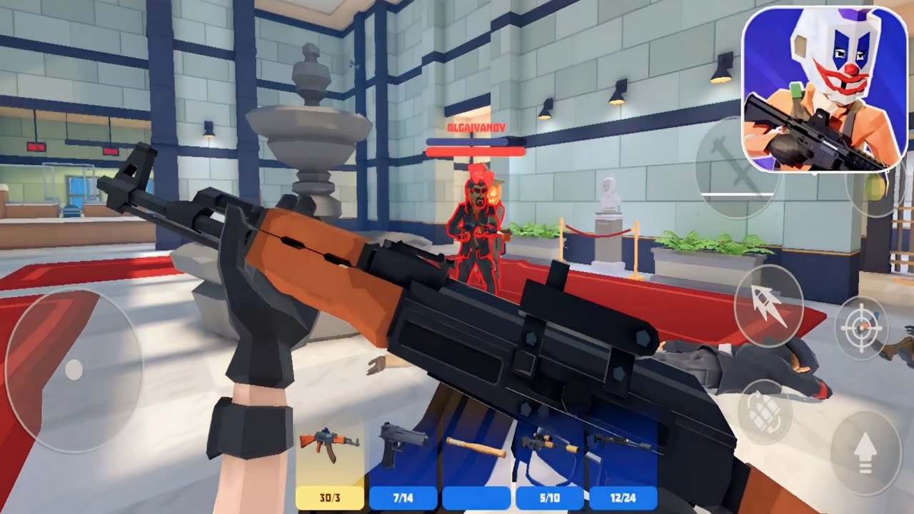 Polygon Arena Online Shooter Android Gameplay Youtube