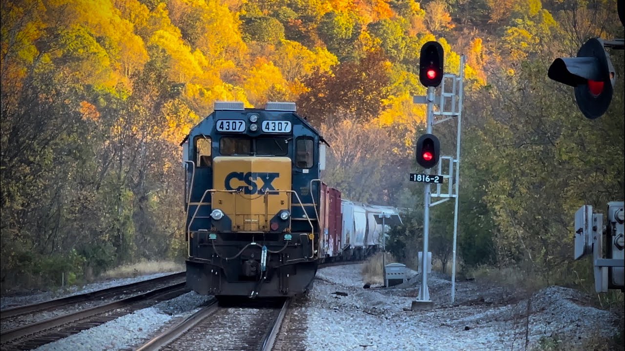 The CSX Sandpatch Grade! Fall 2024! - YouTube
