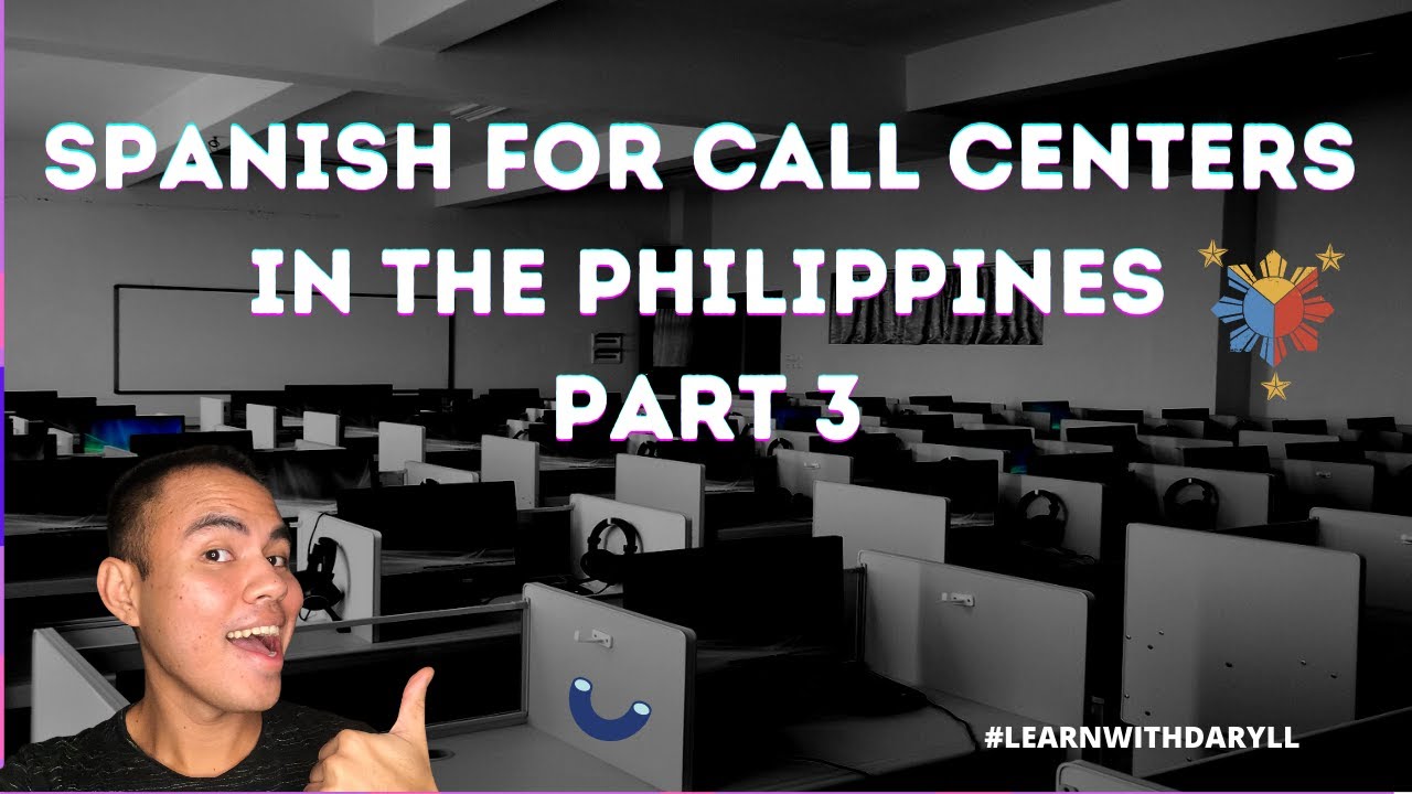 Spanish for call centers in the Philippines - YouTube